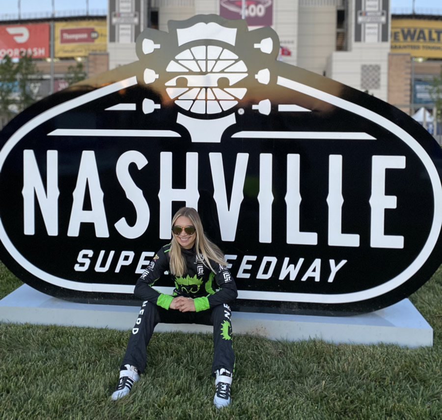 NASCAR Racer Natalie Decker & Nashville’s Platinum Selling Singer ...
